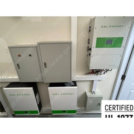 GSL Energy Power Storage Wall - LiFePo4 5.12KWh 51.2V